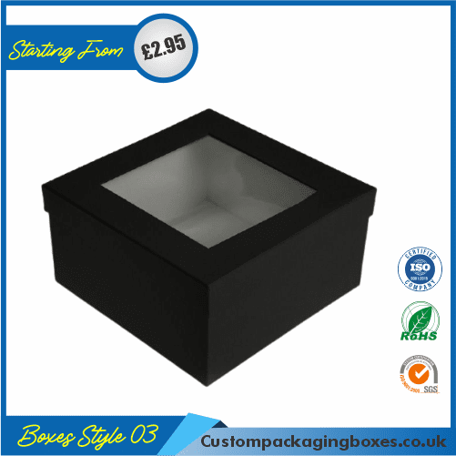 Square Gift Box With Lid | Custom Square Gift Boxes With Lids Printing UK