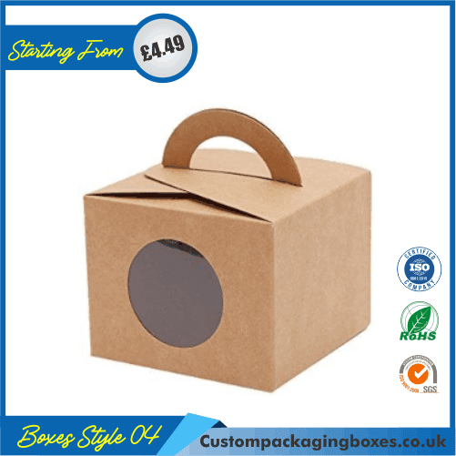 Handle Window Boxes | Custom Handle Window Boxes Printing Company